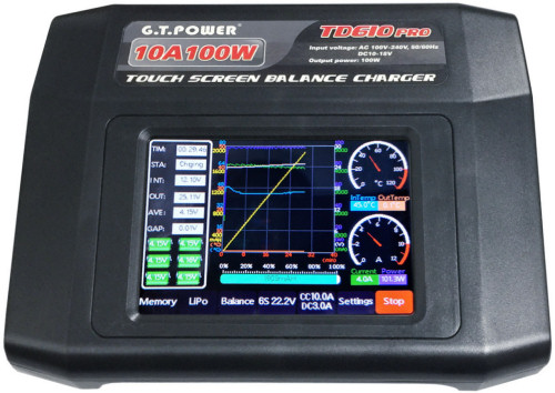 GT Power T610 Pro colour Touch Screen charger from 4-Max £55.99