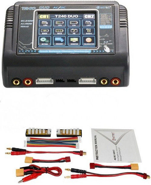 HTRC T240 Dual Input and Dual Output Charger